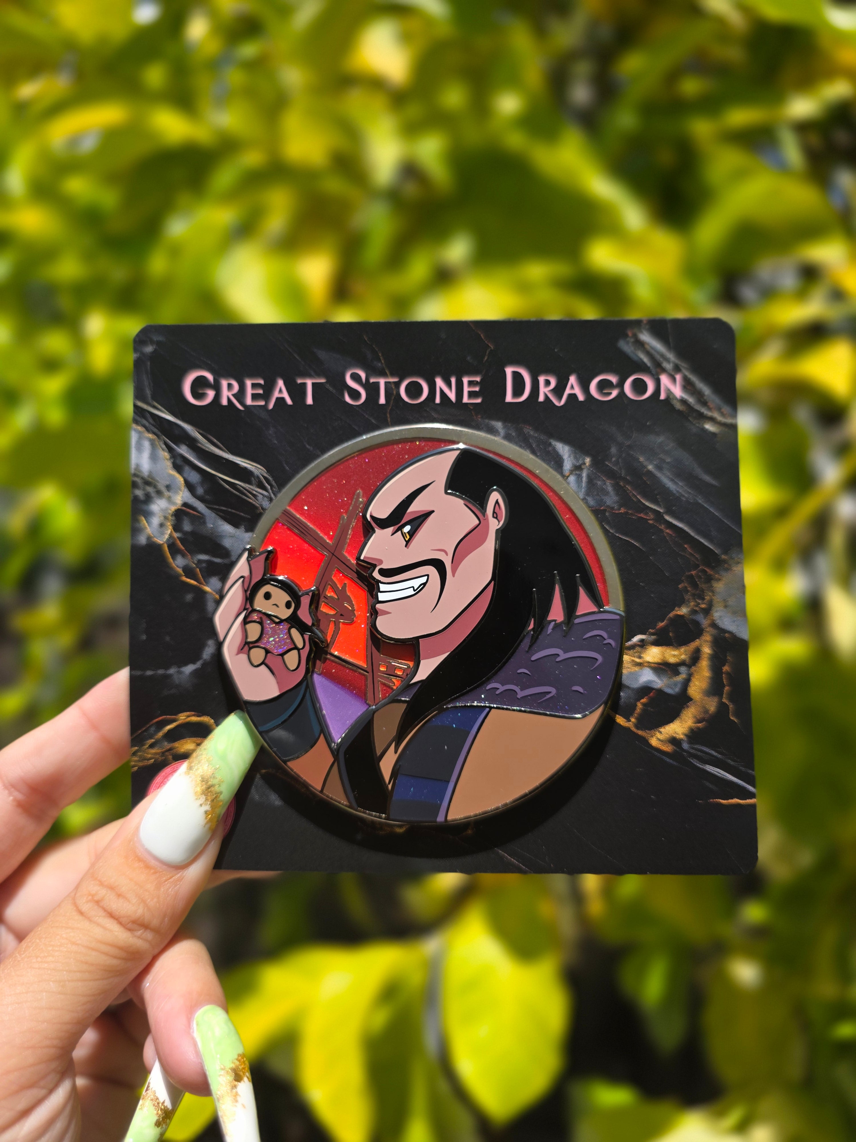 Shan Yu– Villains Profile Series Pin – Great Stone Dragon